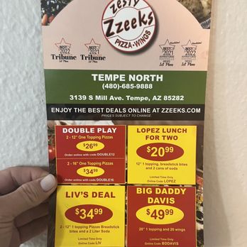 ZESTY ZZEEKS PIZZA AND WINGS - Updated May 2025 - 202 Photos & 304 ...