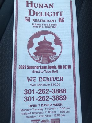 HUNAN DELIGHT - Updated October 2025 - 21 Photos & 47 Reviews - 3329 ...