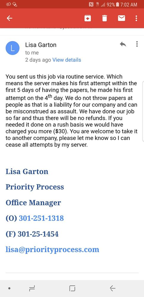 PRIORITY PROCESS SERVICE - Updated September 2025 - 326 N Stonestreet Ave, Rockville, Maryland ...