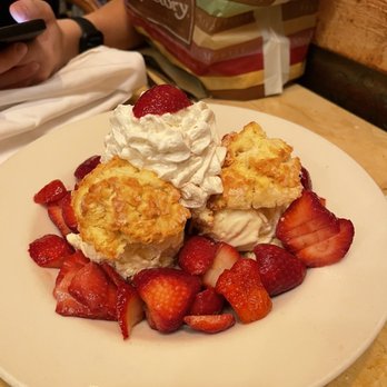Fresh Strawberry Shortcake Cheesecake Factory