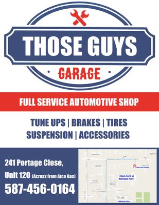 THOSE GUYS GARAGE - Updated December 2025 - 28 Photos - 241 Portage ...