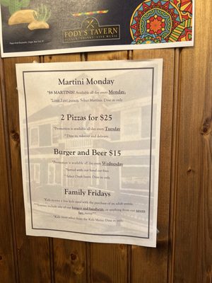 FODY’S GREAT AMERICAN TAVERN - Updated October 2025 - 50 Photos & 76 Reviews - 187 1/2 ...