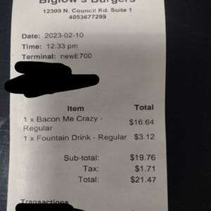 BIGLOW’S BURGERS - 30 Photos & 45 Reviews - 12309 N Council Rd ...