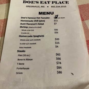 DOE’S EAT PLACE - Updated August 2025 - 257 Photos & 179 Reviews - 502 ...