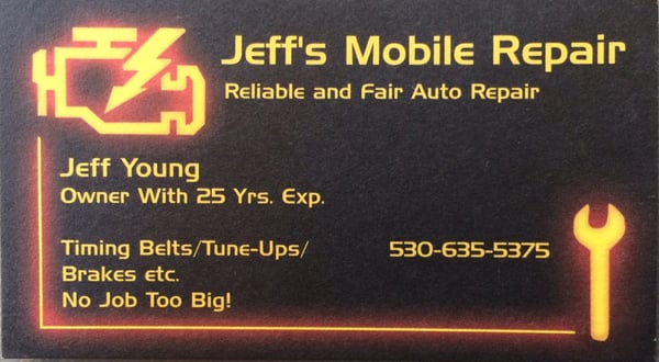 JEFF’S MOBILE AUTO REPAIR - Updated March 2026 - 38 Reviews - Chico ...