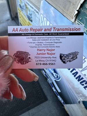 AA AUTO REPAIR & TRANSMISSION - Updated September 2025 - 45 Photos ...