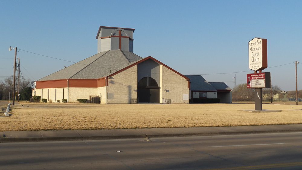GREATER ZION MISSIONARY BAPTIST CHURCH - 2625 S 18th St, Waco, Texas ...