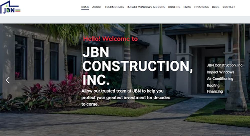 JBN CONSTRUCTION - Updated December 2025 - 1454 Dewey St, Hollywood, Florida - Roofing - Phone ...