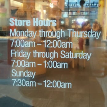 Jamba juice hours store