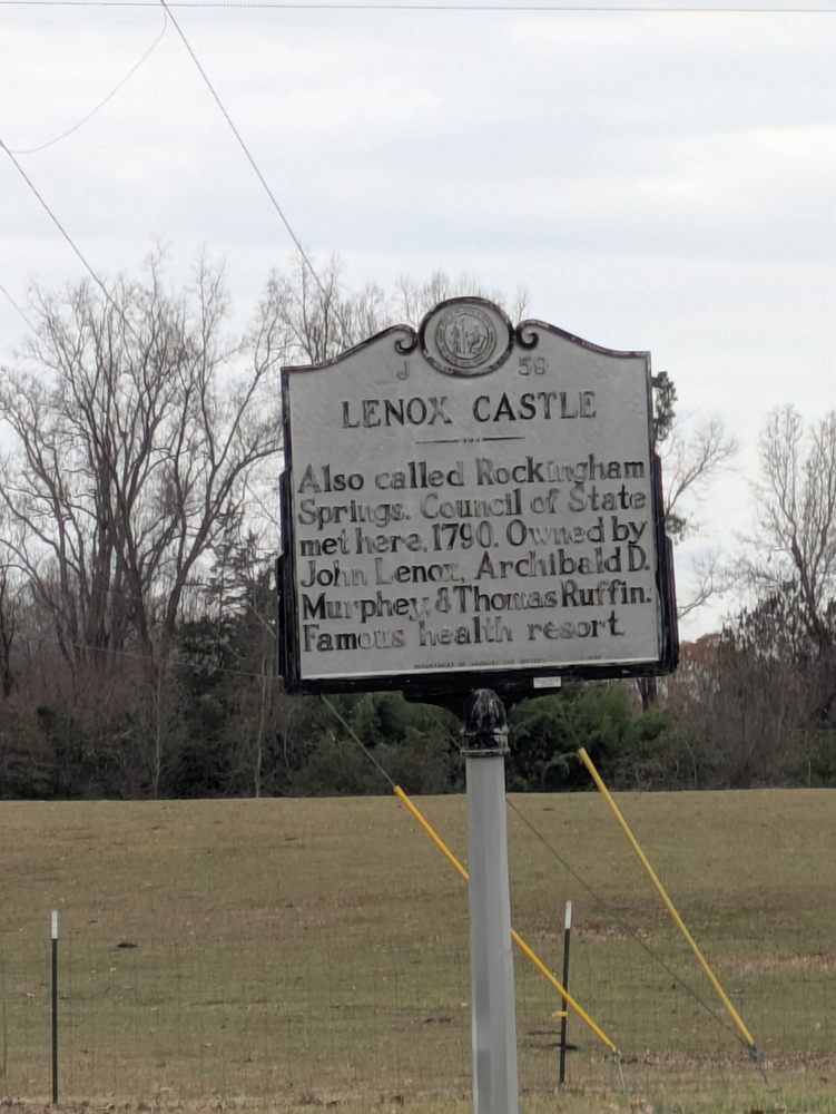 LENOX CASTLE HISTORICAL MARKER - Updated December 2024 - 3249 NC-150 ...