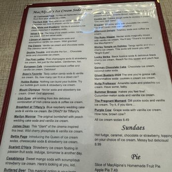MACALPINE’S DINER & SODA FOUNTAIN - Updated November 2024 - 511 Photos ...