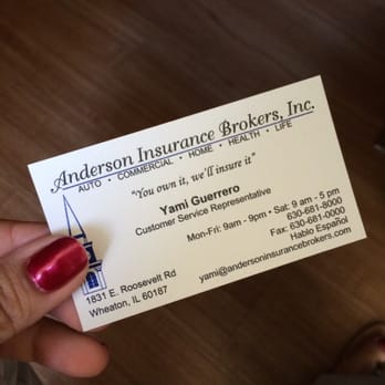 ANDERSON INSURANCE BROKERS - Updated October 2025 - 15 Reviews - 1831 E ...