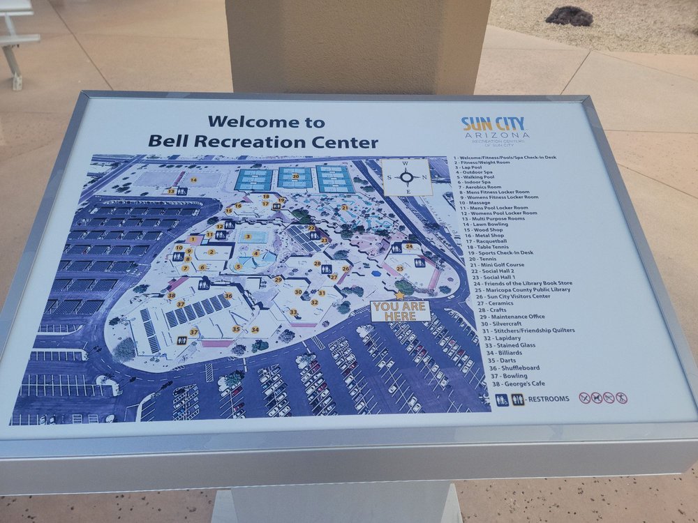 BELL RECREATION CENTER - 16820 N 99th Ave, Sun City, AZ - Yelp