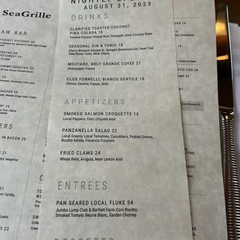 SEA GRILLE - Updated July 2025 - 129 Photos & 182 Reviews - 45 Sparks ...
