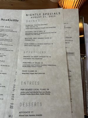 SEA GRILLE - Updated June 2025 - 125 Photos & 180 Reviews - 45 Sparks ...