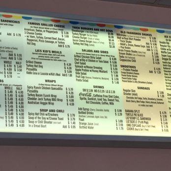 LIC’S DELI & ICE CREAM - Updated December 2025 - 39 Photos & 18 Reviews ...