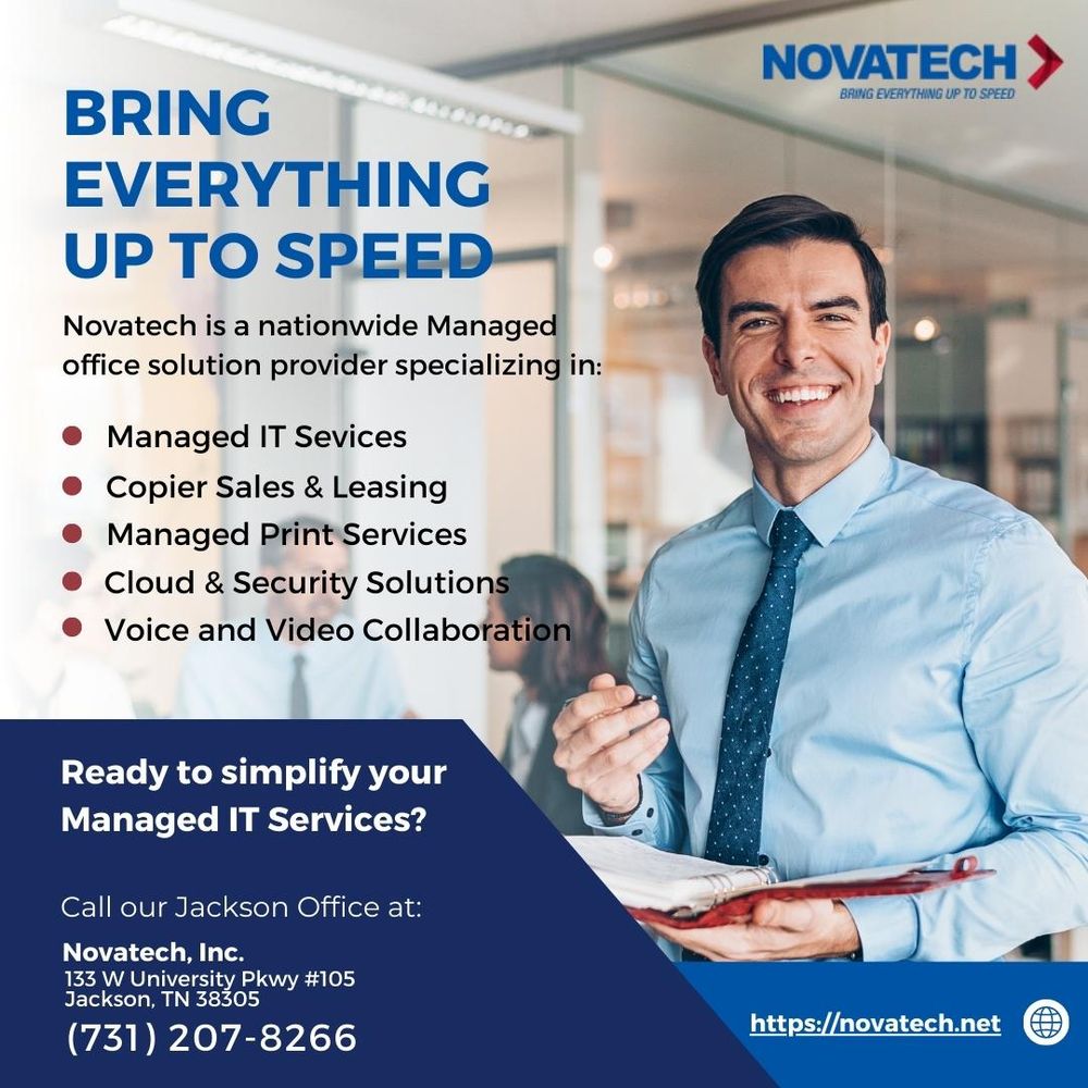 NOVATECH - 133 W University Pkwy, Jackson, Tennessee - Office Equipment ...