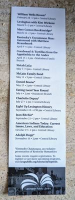 LEXINGTON PUBLIC LIBRARY - CENTRAL LIBRARY - Updated September 2025 ...