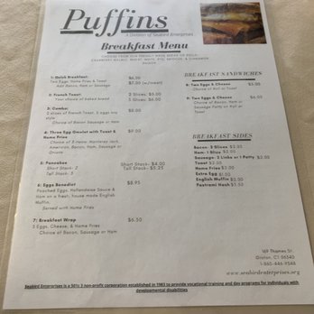 PUFFINS RESTAURANT - Updated January 2026 - 134 Photos & 73 Reviews ...