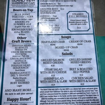 ISLAND VIEW WATERFRONT CAFE - Updated December 2025 - 66 Photos & 89 ...