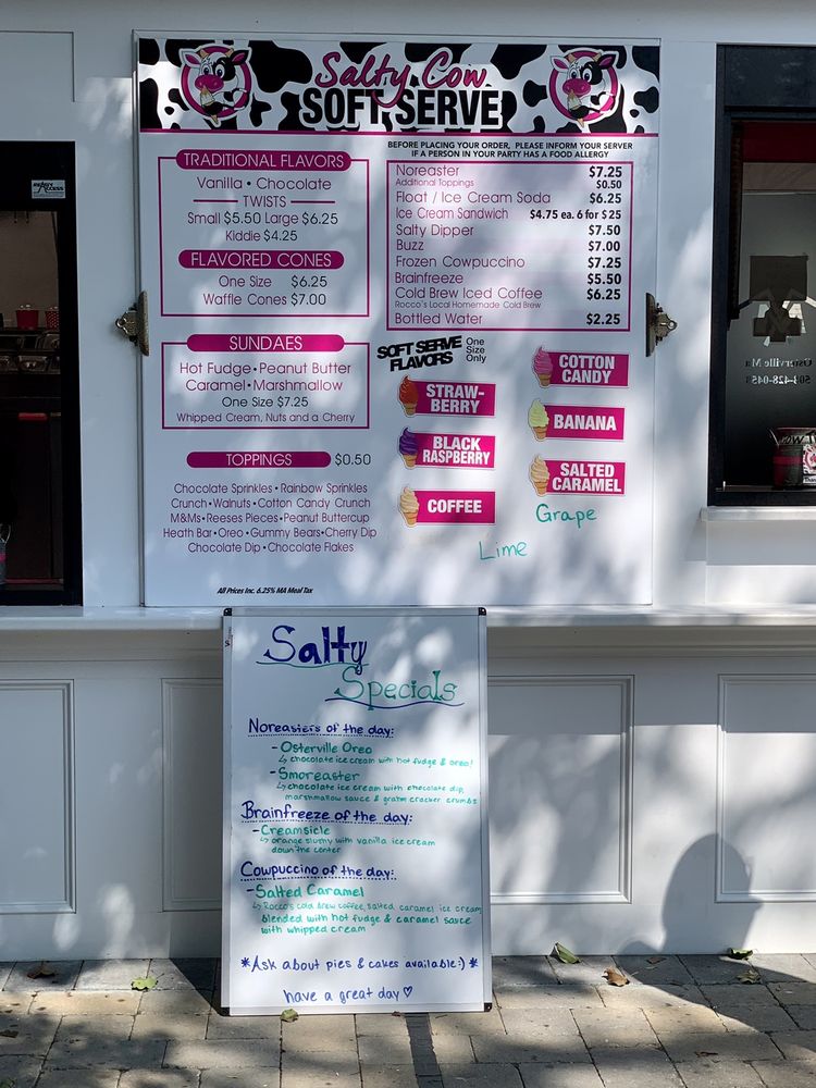 SALTY COW - Updated July 2025 - 12 Reviews - 776 Main St, Osterville ...