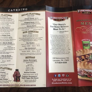 FIREHOUSE SUBS - Updated August 2024 - 42 Photos & 35 Reviews - 120 ...