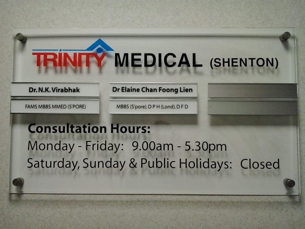 TRINITY MEDICAL - Updated December 2025 - 6 Shenton Way, #21-10 ...
