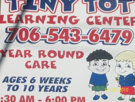 TINY TOT LEARNING CENTER - Updated July 2025 - 490 Clover St, Athens, Georgia - Child Care & Day ...