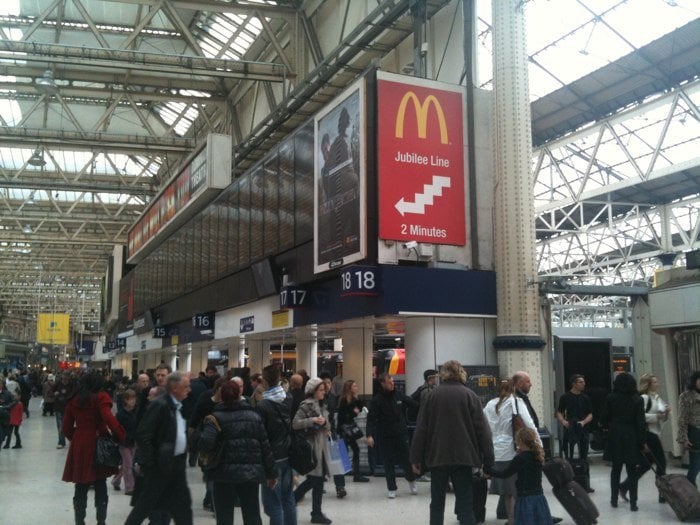 WATERLOO AND CITY LINE - Waterloo Station, London, United Kingdom ...