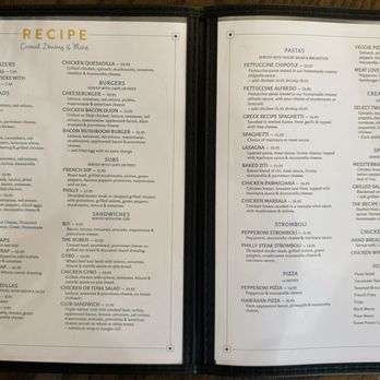 RECIPE RESTAURANT SALISBURY - Updated October 2025 - 45 Photos & 30 ...