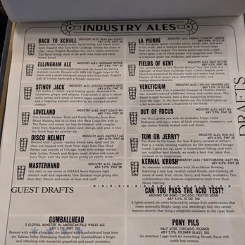 INDUSTRY ALES - Updated December 2025 - 141 Photos & 85 Reviews - 230 S ...
