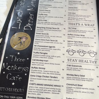 THREE MONKEYS CAFE - Updated February 2025 - 595 Photos & 591 Reviews ...