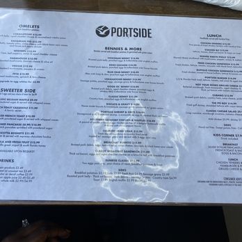 PORTSIDE BREAKFAST & LUNCH - Updated June 2024 - 141 Photos & 94 ...