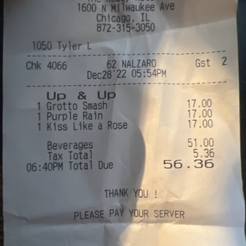 UP ROOM - 227 Photos & 124 Reviews - 2018 W North Ave, Chicago ...