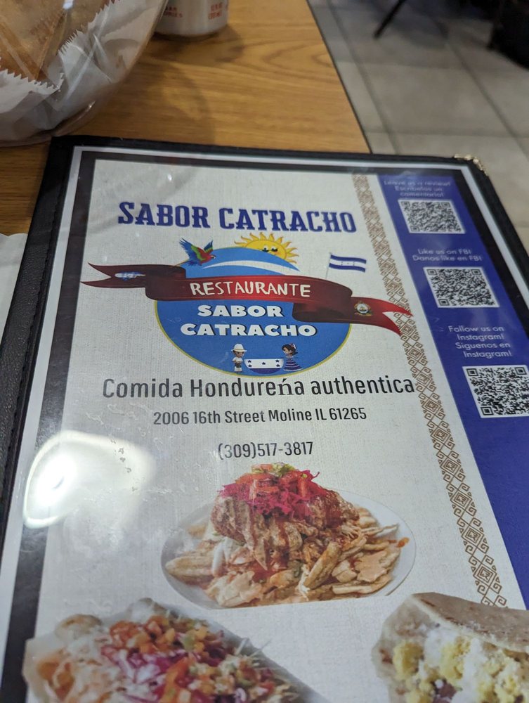RESTAURANTE SABOR CATRACHO - 2006 16th St, Moline, Illinois - Honduran ...