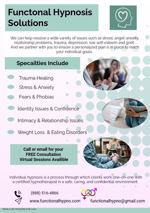 FUNCTIONAL HYPNOSIS SOLUTIONS - Updated December 2025 - Plymouth, Massachusetts - Hypnosis ...