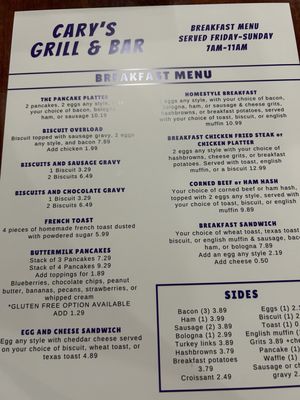 CARY’S GRILL & BAR - Updated March 2025 - 2619 Pike Ave, North Little ...