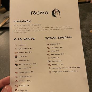 TSUMO OMAKASE - Updated July 2024 - 659 Photos & 89 Reviews - 132 E ...