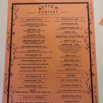 ATTICO ROOFTOP LOUNGE - Updated May 2024 - 413 Photos & 304 Reviews ...