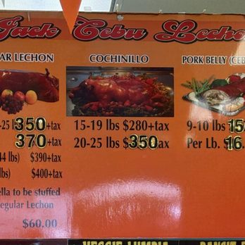 JACK CEBU LECHON - Updated July 2025 - 30 Photos & 13 Reviews - 4777 E ...