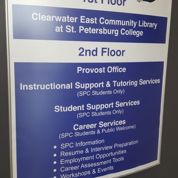 CLEARWATER EAST COMMUNITY LIBRARY AT ST PETERSBURG COLLEGE - Updated ...