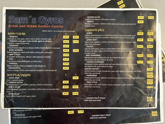 SAM’S GYROS - Updated January 2025 - 68 Photos & 155 Reviews - 5404 N ...