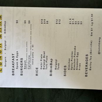 LUNCH BANG - Updated September 2024 - 142 Photos & 76 Reviews - 1704 S ...