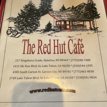 RED HUT CAFE NEVADA - Updated July 2024 - 520 Photos & 701 Reviews ...