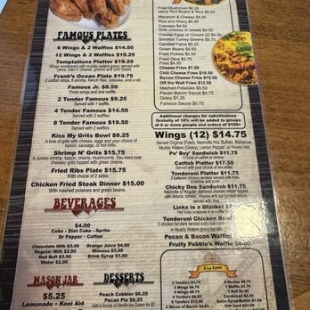 FRANK’S FAMOUS CHICKEN & WAFFLE - Updated May 2025 - 537 Photos & 466 ...