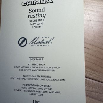 CHIMBA - Updated September 2024 - 244 Photos & 59 Reviews - 2830 NE 2nd ...