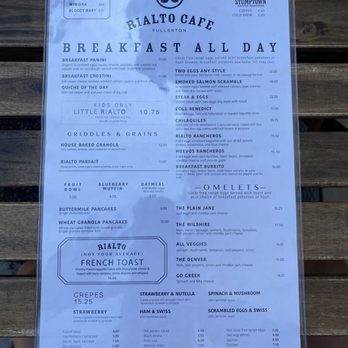 RIALTO CAFE - Updated June 2025 - 1442 Photos & 1331 Reviews - 108 W ...