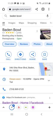 BADEN BOWL - Updated June 2026 - 15 Reviews - 346 Ohio River Blvd ...