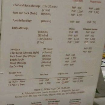 FOOT ZONE SPA GREENHILLS - Updated December 2025 - 11 Photos - 17 ...