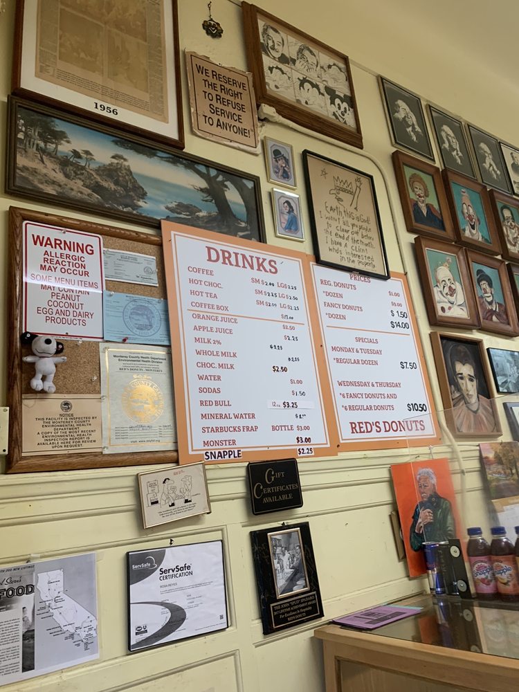 RED’S DONUTS - 81 Photos & 187 Reviews - 433 Alvarado St, Monterey ...